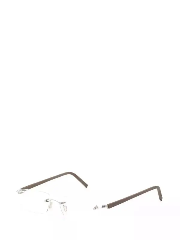 MINIMA Rimless Rectangle-frame Eyeglasses