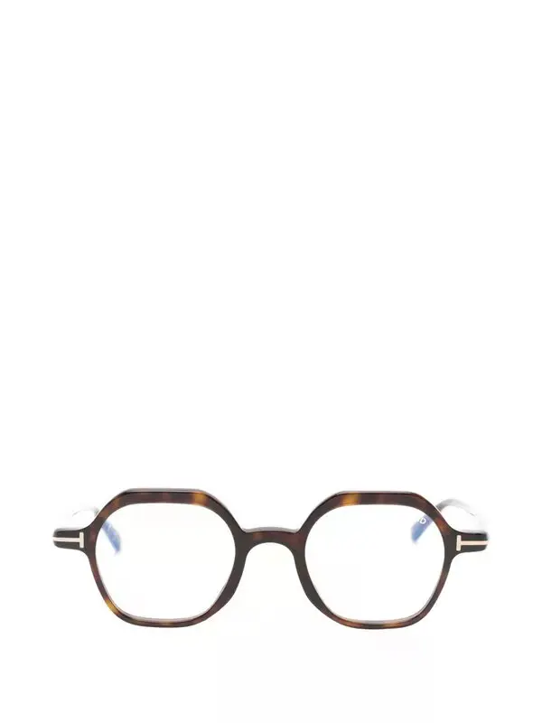 TOM FORD Geometric Frame Eyeglasses