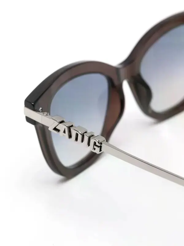 Zadig&Voltaire Logo Plaque Cat-eye Sunglasses