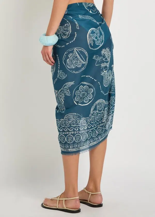 ALEMAIS Alemasis Lucky Printed Cotton Pareo