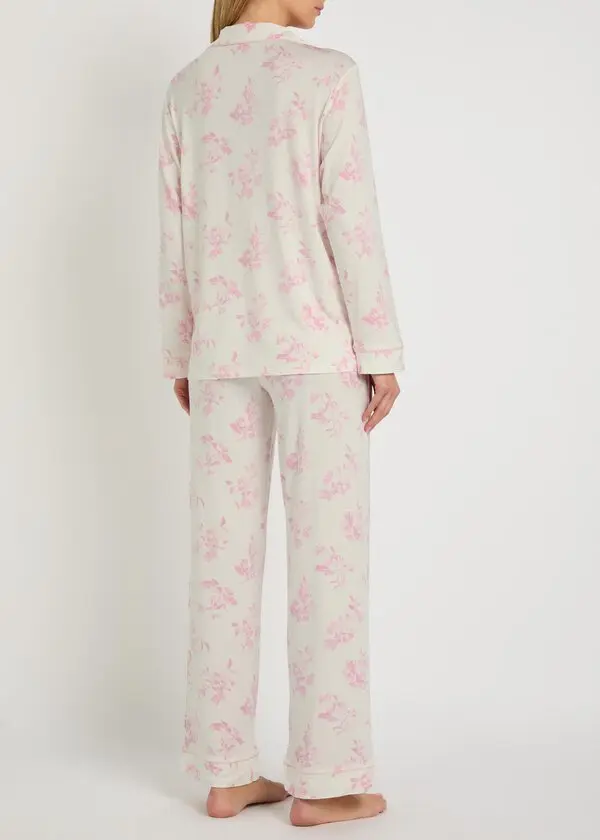Eberjey Gisele Floral-print Jersey Pyjama Set
