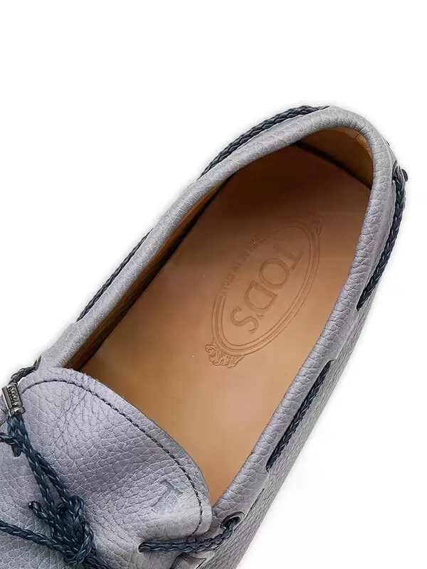 TOD'S Braided-bow Loafers
