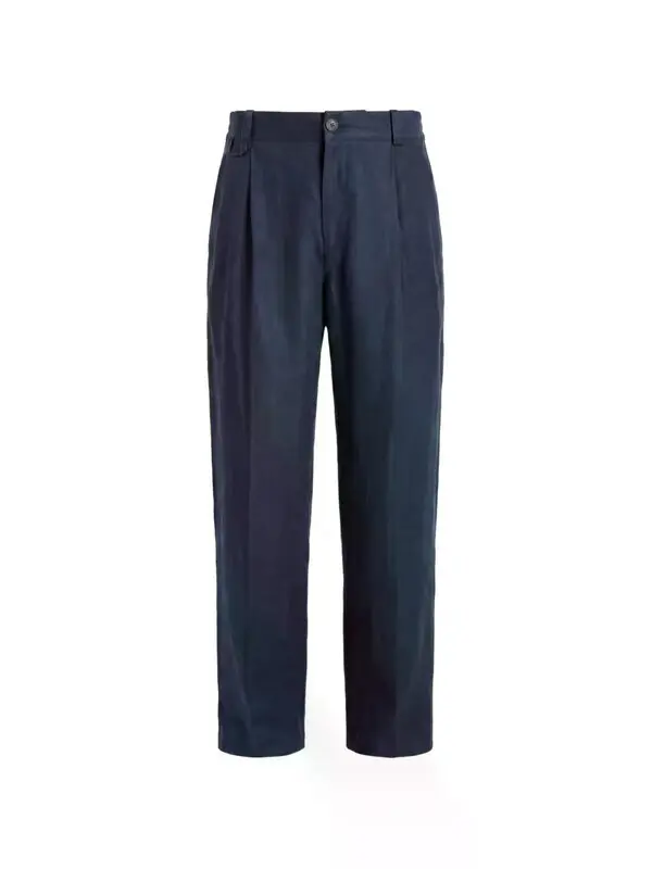 Jacquemus Pleated Trailored Trousers - Blue