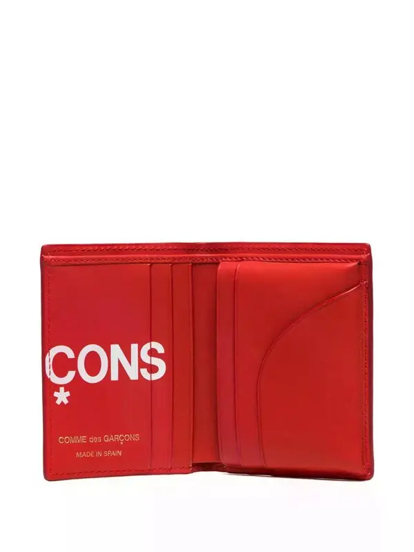 Comme Des Garçons Huge Logo Card Holder