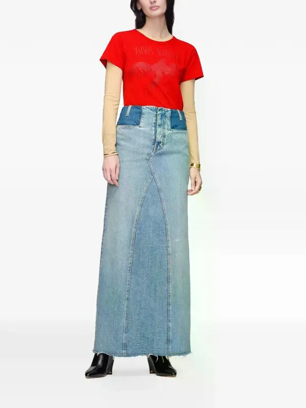 MAISON MARGIELA Cotton T-shirt With Bird Motif