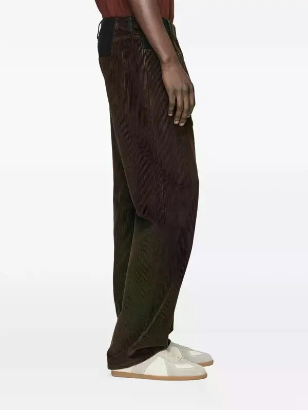 MAISON MARGIELA Corduroy Straight-leg Trousers - Brown