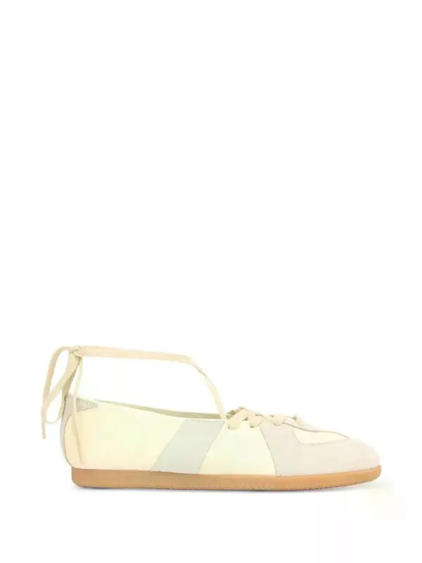 MAISON MARGIELA Replica Panelled Ballet Flats - White