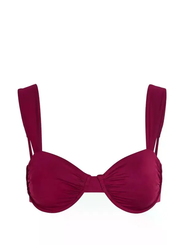 AWAY THAT DAY Isla Del Sol Underwired Bikini Top - Red