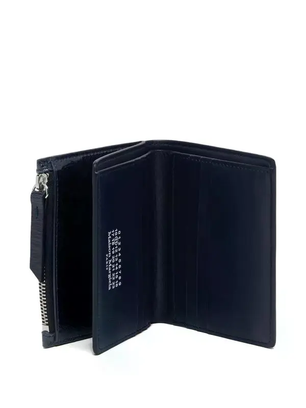 MAISON MARGIELA Crackled-leather Four Stitches Wallet