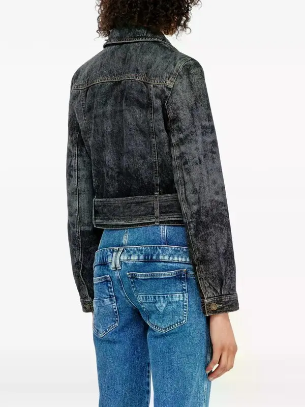 DIESEL® De-legend Belted Denim Jacket