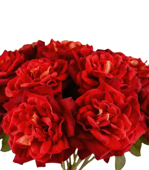 SILK-KA Artificial Rose Flower Bouquet