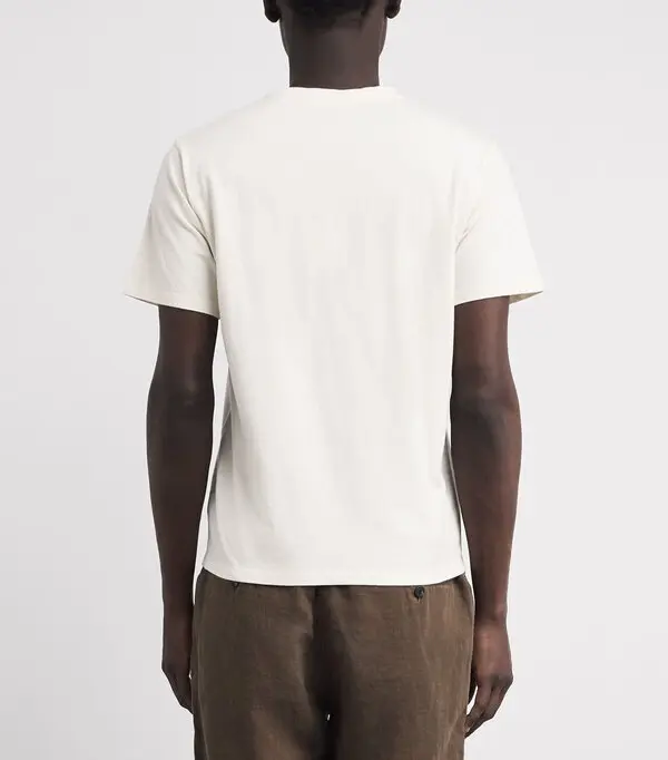Vilebrequin Organic Cotton Embroidered T-shirt - White