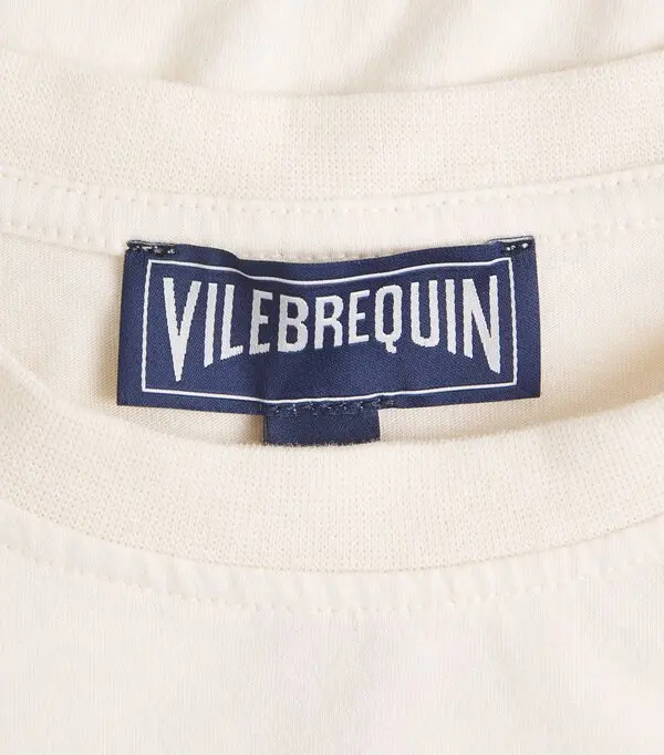 Vilebrequin Organic Cotton Embroidered T-shirt - White