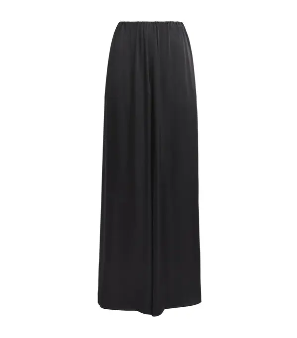 Camilla And Marc Mirage Wide-leg Trousers - Black