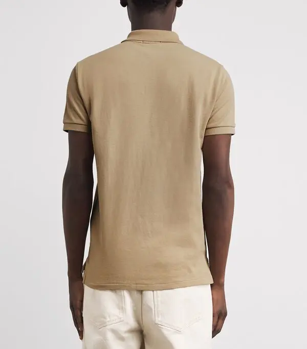 Polo Ralph Lauren Cotton Mesh Custom-fit Polo Shirt - Brown