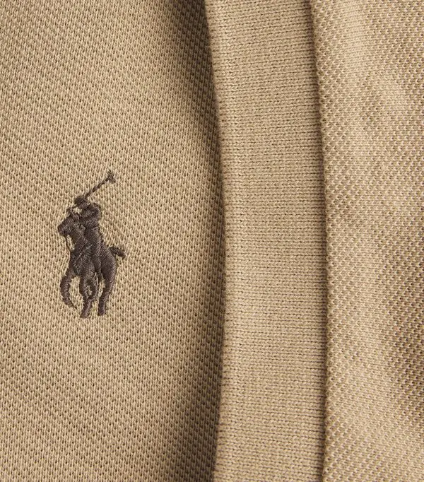 Polo Ralph Lauren Cotton Mesh Custom-fit Polo Shirt - Brown