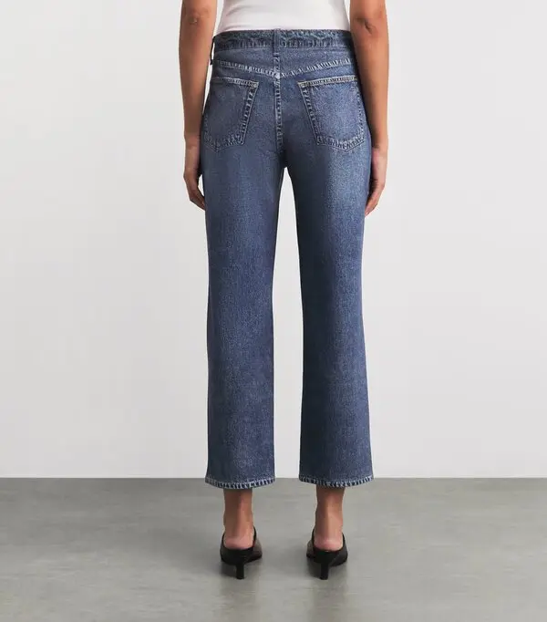 Rag & Bone Harlow Straight Leg Jeans