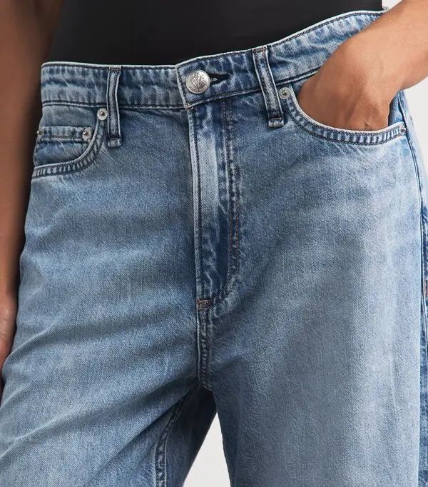 Rag & Bone Logan Mid-rise Wide-leg Jeans