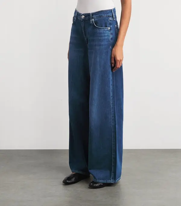 Rag & Bone Sofie Wide-leg Jeans - Blue