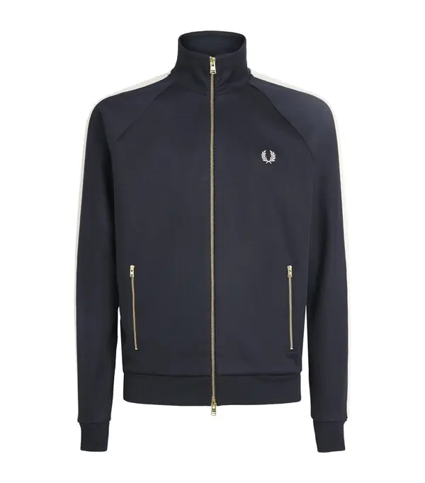 Fred Perry Embroidered Taped Track Jacket