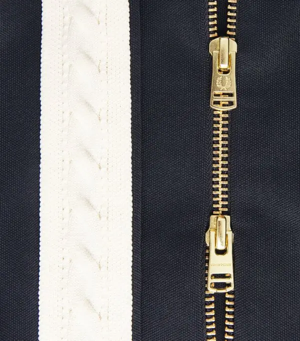 Fred Perry Embroidered Taped Track Jacket