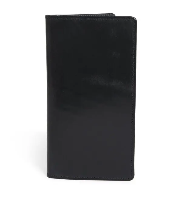 SWAINE Leather Tall Jacket Wallet