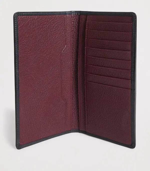 SWAINE Leather Tall Jacket Wallet