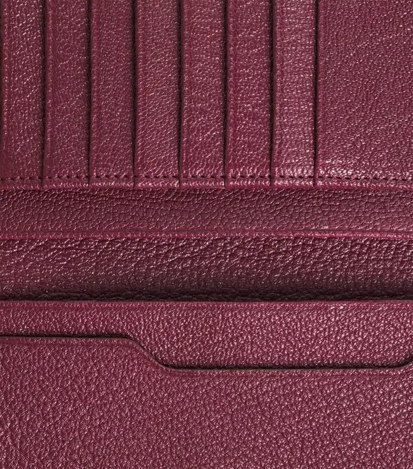 SWAINE Leather Tall Jacket Wallet