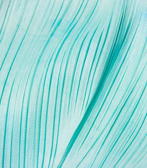 Issey Miyake Sea Bubble Midi Skirt - Blue