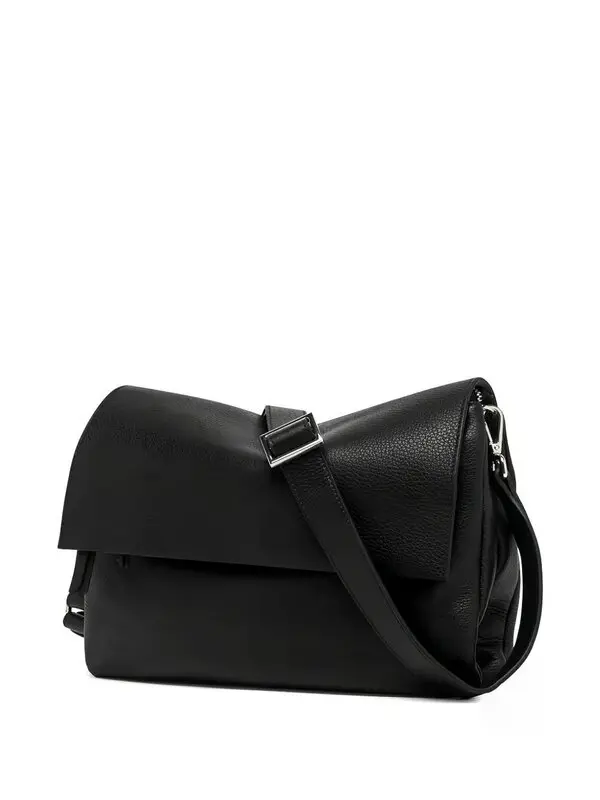 GIANNI CHIARINI Medium Three Grainy-leather Shoulder Bag