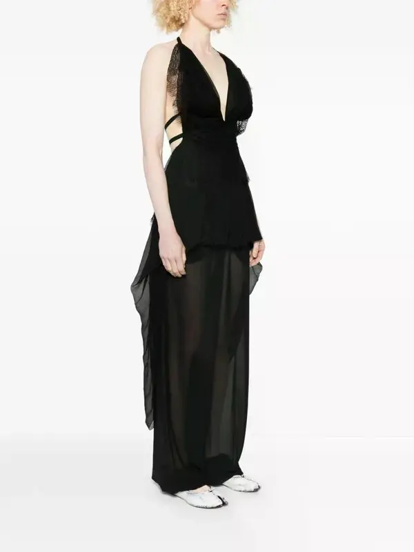 ANN DEMEULEMEESTER Halter-neck Top