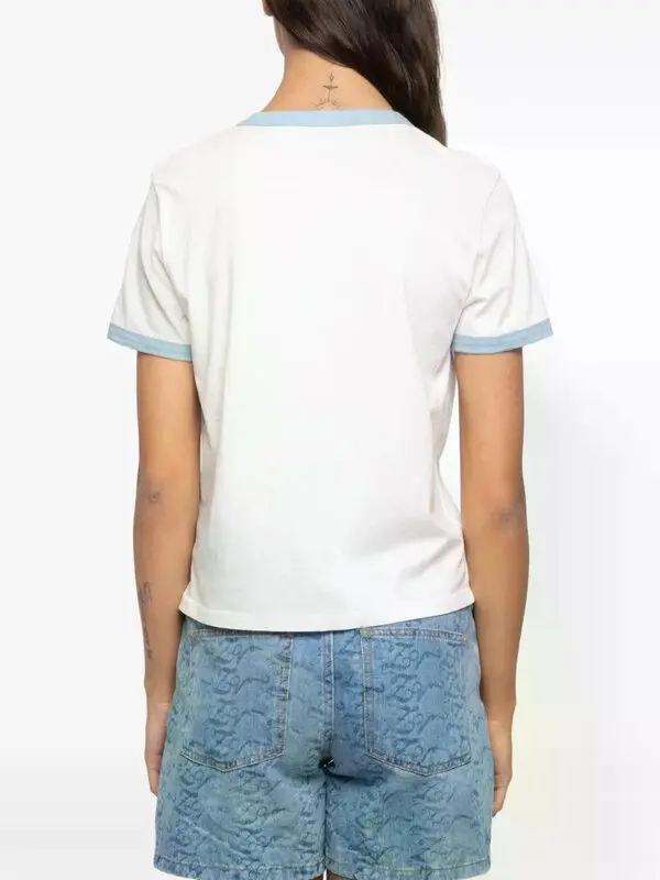 Zadig&Voltaire Logo-print Ringer T-shirt