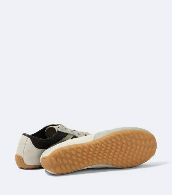Alexander McQueen Suede-trimmed Sneakers - Grey
