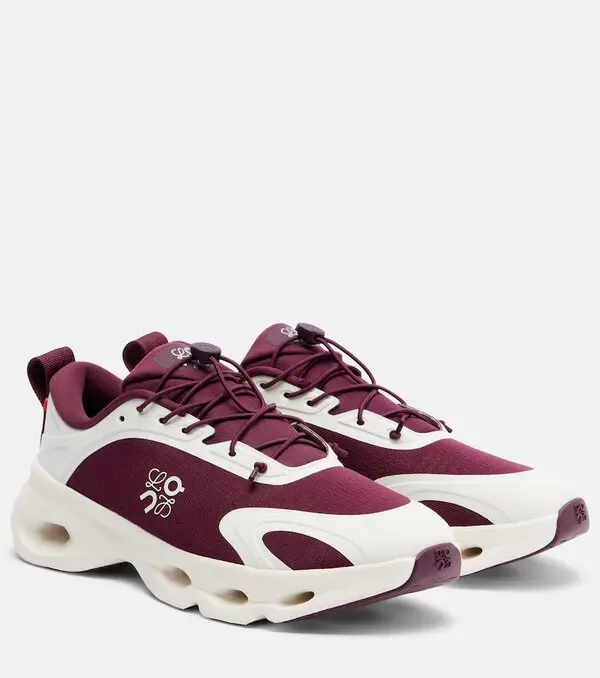 Loewe X On Cloudsolo Running Shoes - Burgundy