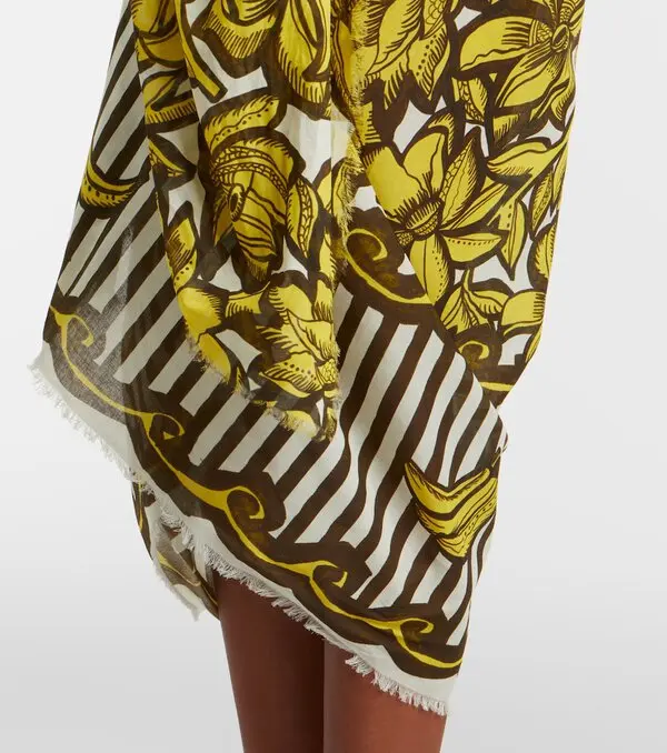 ALEMAIS Mona Floral Cotton Beach Cover-up