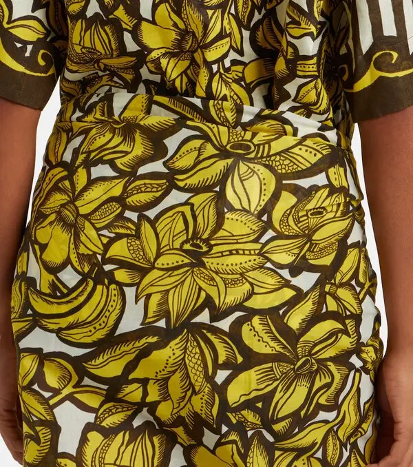 ALEMAIS Mona Floral Cotton Beach Cover-up