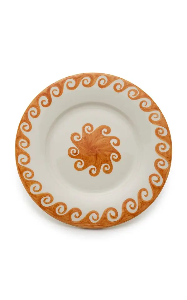 MODA DOMUS Aperitivo Set-of-four Ceramic Charger Plates - Multi