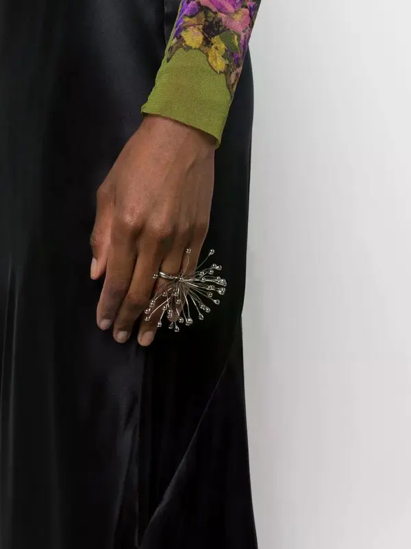 HUGO KREIT Pistil Metallic Ring