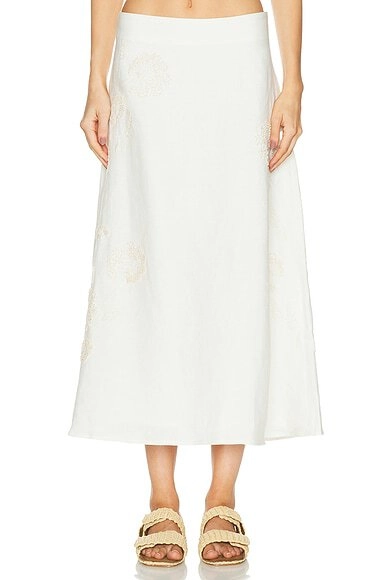 TWP The A-line Skirt