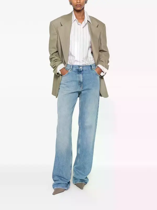 Calvin Klein Faded Effect Jeans - Blue