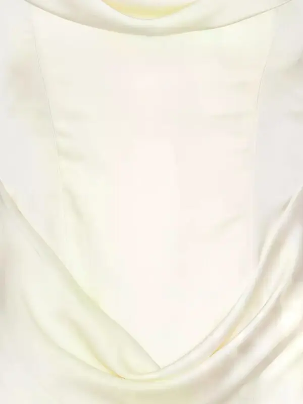 ROTATE BY BIRGER CHRISTENSEN Strapless Corsage Maxi Dress