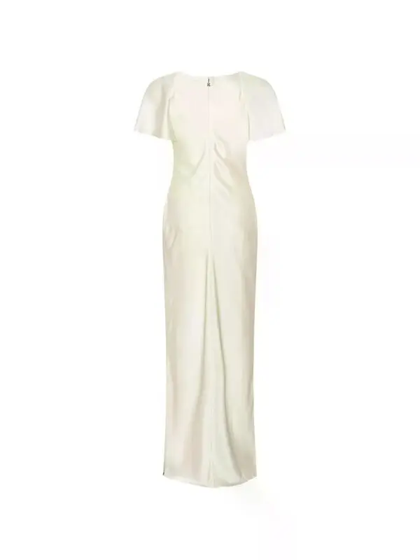 ROTATE BY BIRGER CHRISTENSEN Ruffled Maxi Dress