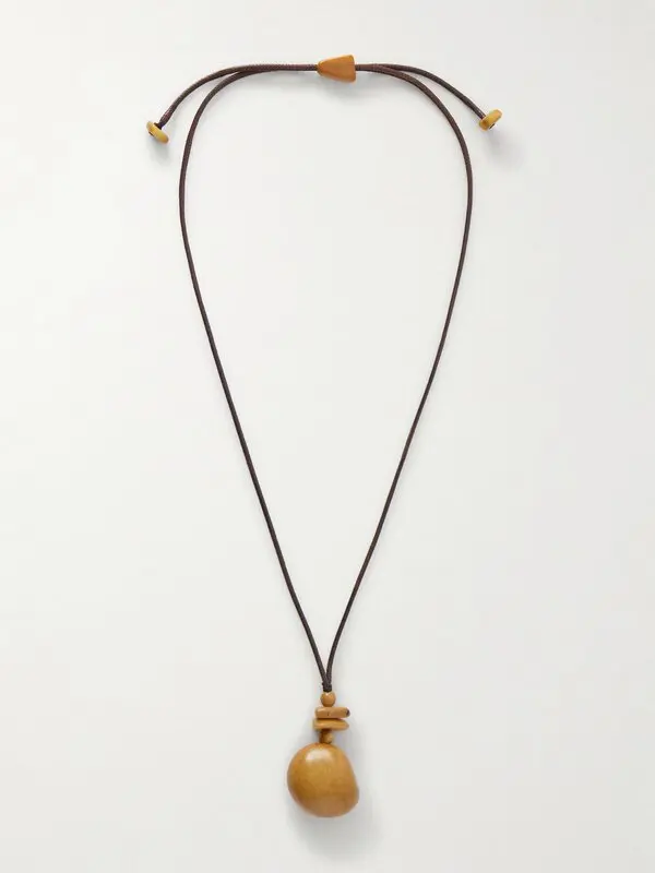 HUNTING SEASON Pendant Necklace - Brown