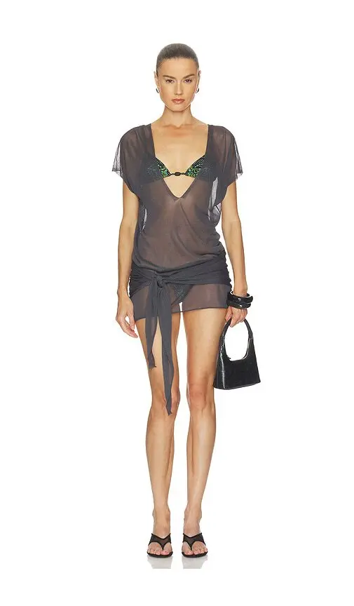 TROPIC OF C Karoo Sarong Dress - Grey
