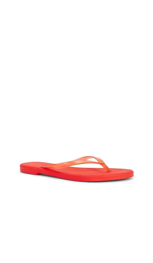 Tkees Aqua Flip Flops - Red
