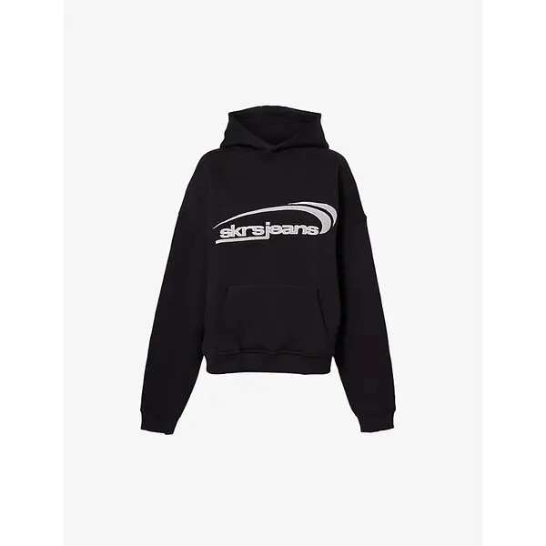 SISTERS & SEEKERS Staten Cotton-blend Hoodie - Black