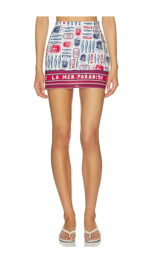Show Me Your Mumu All Night Skort - Red