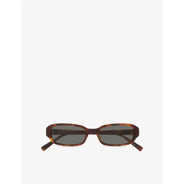 Saint Laurent Sl 872 Oval-frame Acetate Sunglasses