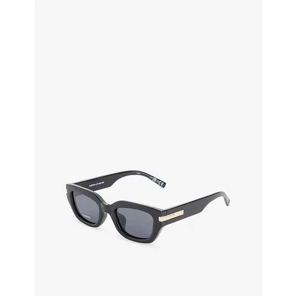 Le Specs Cubito D-frame Sunglasses