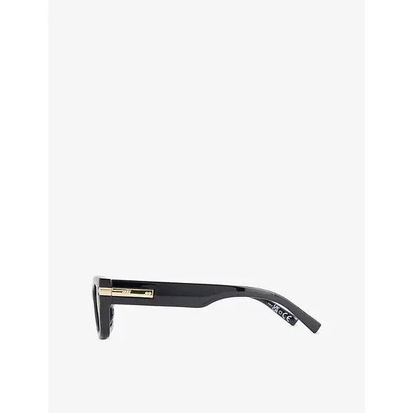 Le Specs Cubito D-frame Sunglasses